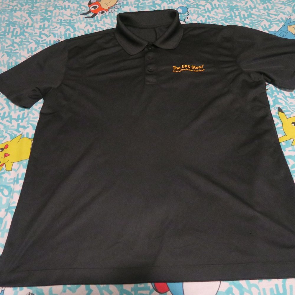 Official Ups Store Polo Employee Uniform Micropique W… - Gem